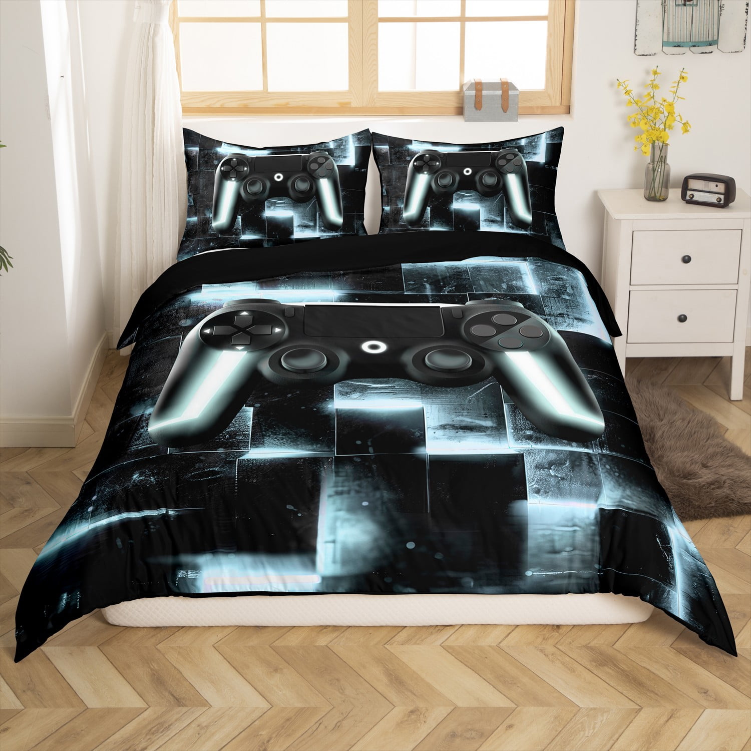 Click here for Yst Video Game Duvet Cover Queen Size For Boys Kid... prices