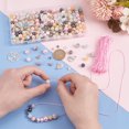 284pcs Findings Natural Mixed Gemstone Stretch Bracelet Necklace ...