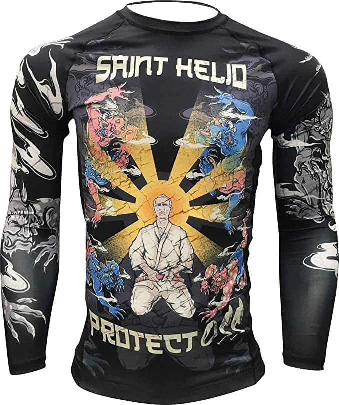 Gruff Combat Rash Guards Grappling MMA UFC Fighting Style Shirt, Fight ...