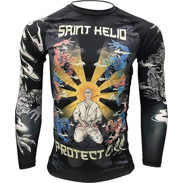 Gruff Combat Rash Guards Grappling MMA UFC Fighting Style Shirt, Fight ...