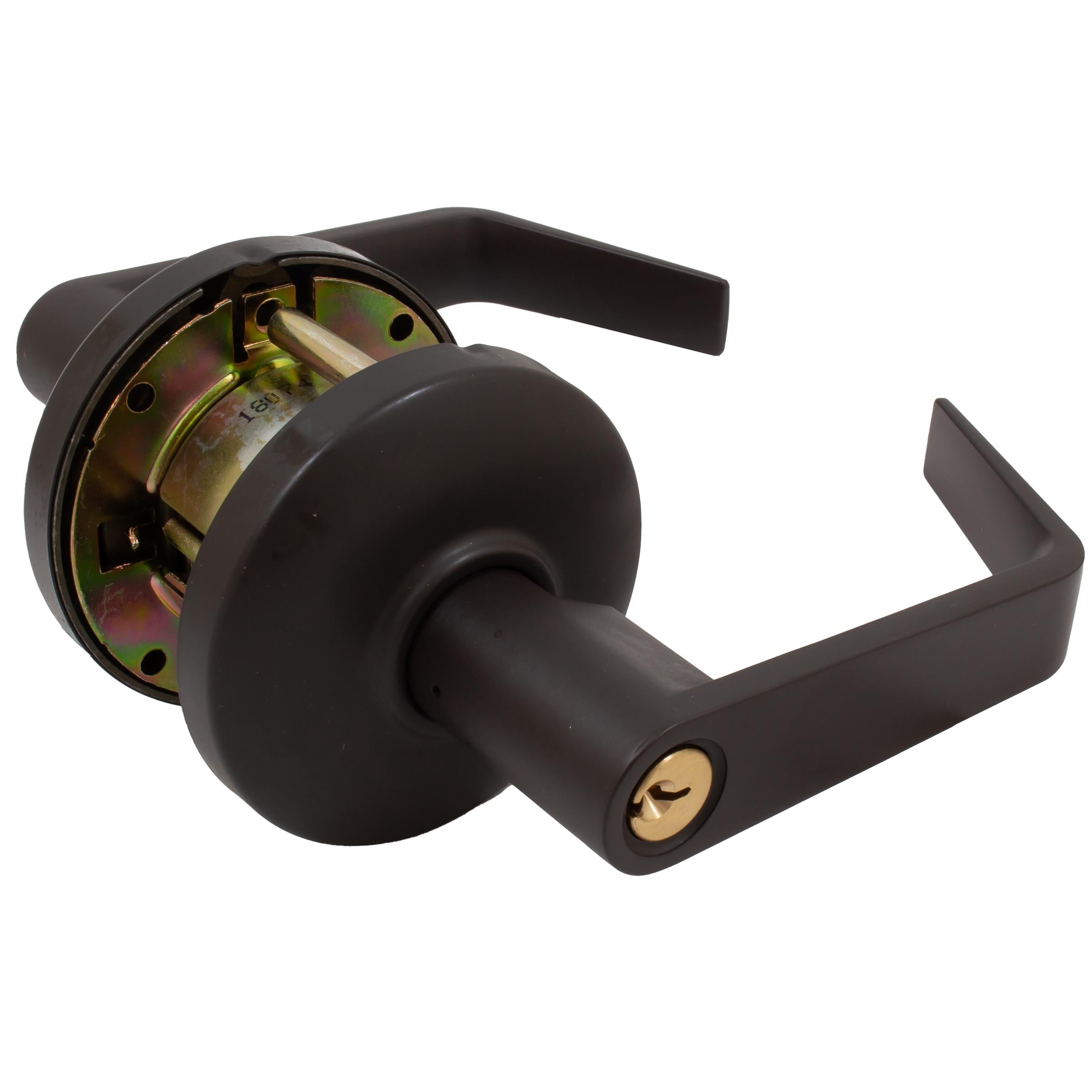 Hager 3570 Withnell Lever Storeroom Cylindrical Lock - Oil Rubbed ...