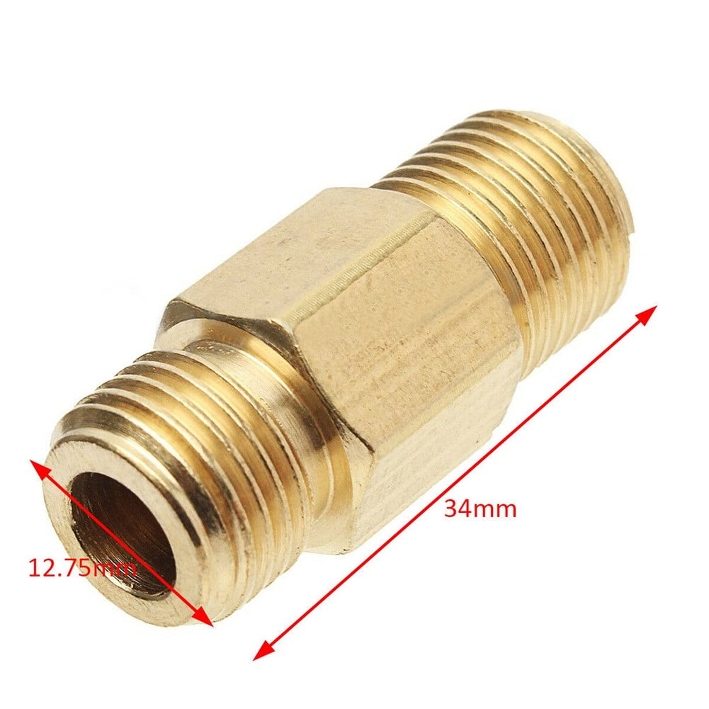 High Pressure Car Washer Hose Fitting Adapter Threaded Pressure Washer ...