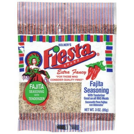 Bolners Fiesta Products Fiesta Fajita Seasoning, 3 oz - Walmart.com