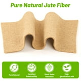 10Pcs Hemp Mats for Growing Microgreens, Jute Fiber Grow Mat Hydroponic ...
