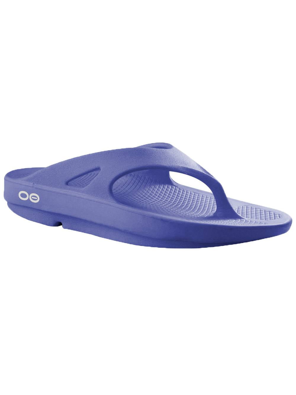 OOFOS OOriginal Impact Absorption Recovery Thong Sandals Periwinkle ...