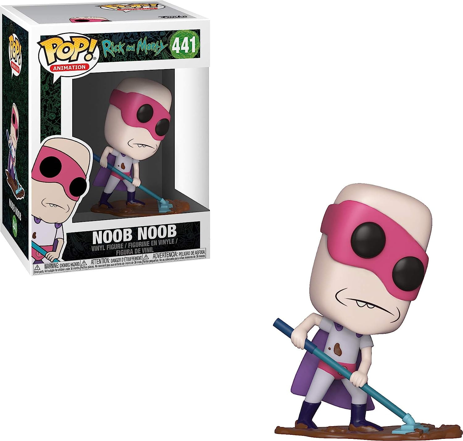 Funko POP! Animation: Rick and Morty - Noob Noob | Walmart en línea