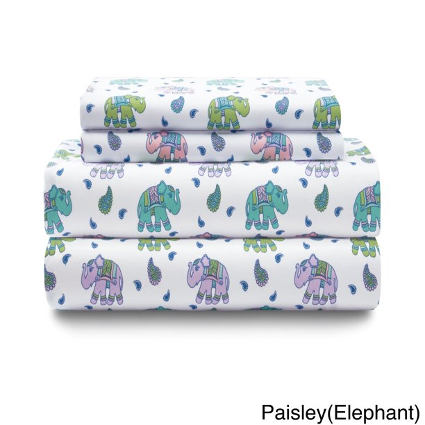 Microfiber Sparrow Print Sheet Set - Walmart.com