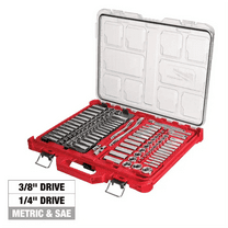 GearWrench 80700P 49 Piece 1/2" Drive Sae/metric 6 Point Standard And ...