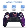 Laser PS5/PS5 Slim Digital Disc Skin Sticker For Console And Controller ...