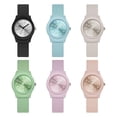 Agiufgs Women's Quartz Wristwatch 1.3 in, Plastic Case with Analog ...