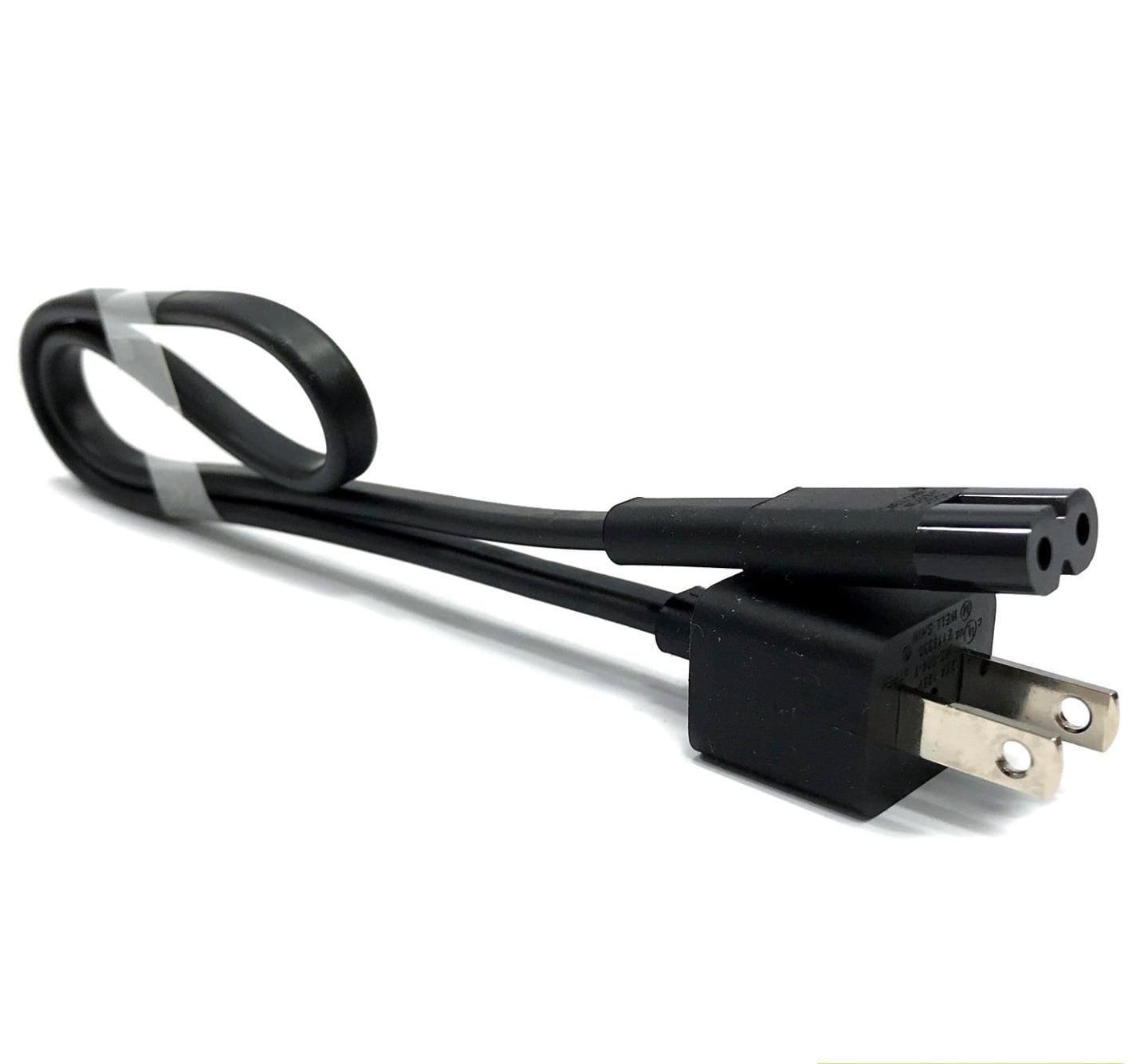 Microsoft 1 1/4ft AC Power adapter Cable Cord, 2.5A 125V Power Supply ...