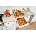 Seville Classics 4-Piece Bamboo Expandable Drawer Organizer and Box Set ...