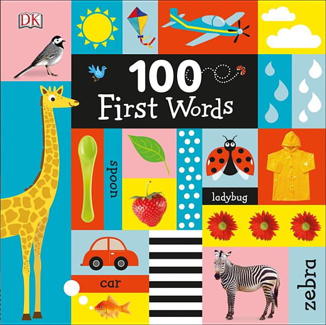 100 1st Words (Board Book) - Walmart.com