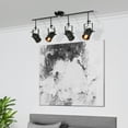 Lyra LED Track Lighting - Dimmable Matte Black - Walmart.com