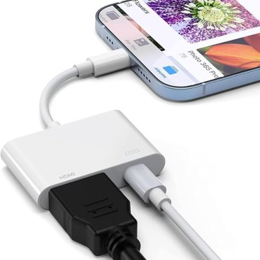 USB C to HDTV Digital AV Adapter( Apple MFI Certified) 1080P HD Video ...