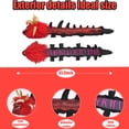 TLOZ Demon Dragon Plush, 43" Black Dragon Anime Stuffed Doll, Cuddle ...