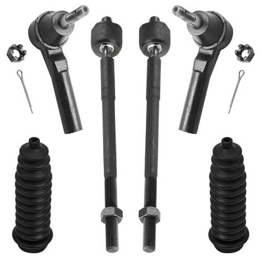 Detroit Axle - Front 6pc Suspension Kit for 01-06 Acura MDX, 03-08 Honda Pilot, 2 Boots 4 Tie ...