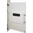 Wall-mounted safe with keyboard and 2 manual reset keys – protects ...