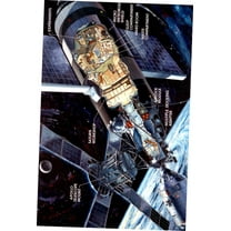 Chinook Helicopter Cutaway Line Art Metal Sign 8inx 12in Print on Metal ...