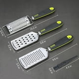 Hand Held Graters Set, Stainless Steel Multi-purpose Kitchen Food ...