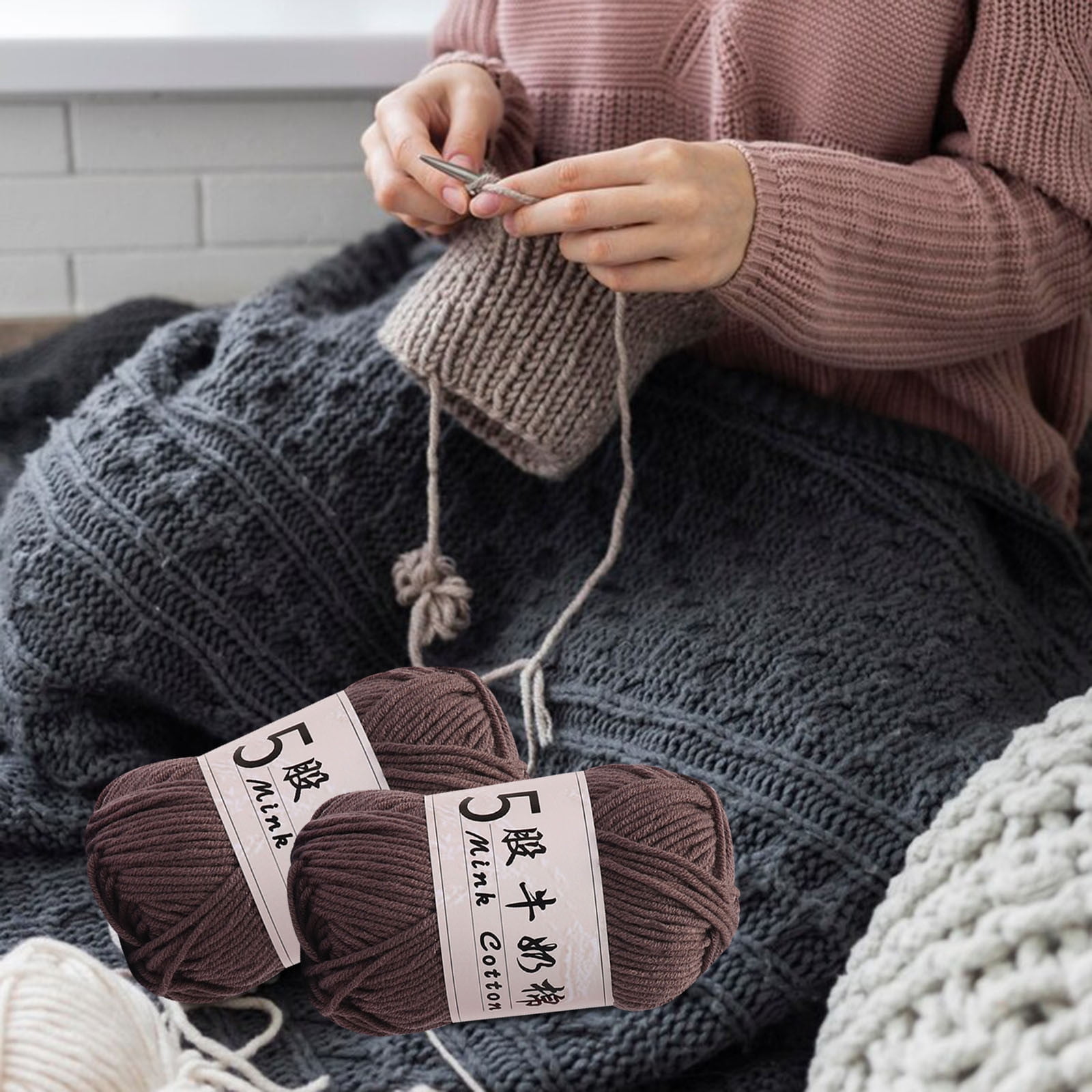 Click here for Clearance Tyidzon Wool Yarn For Crocheting Soft Cr... prices