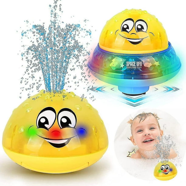 Bath Toys Kids, 2 In 1 Induction Spray Water Toy With Led Light Musical ...
