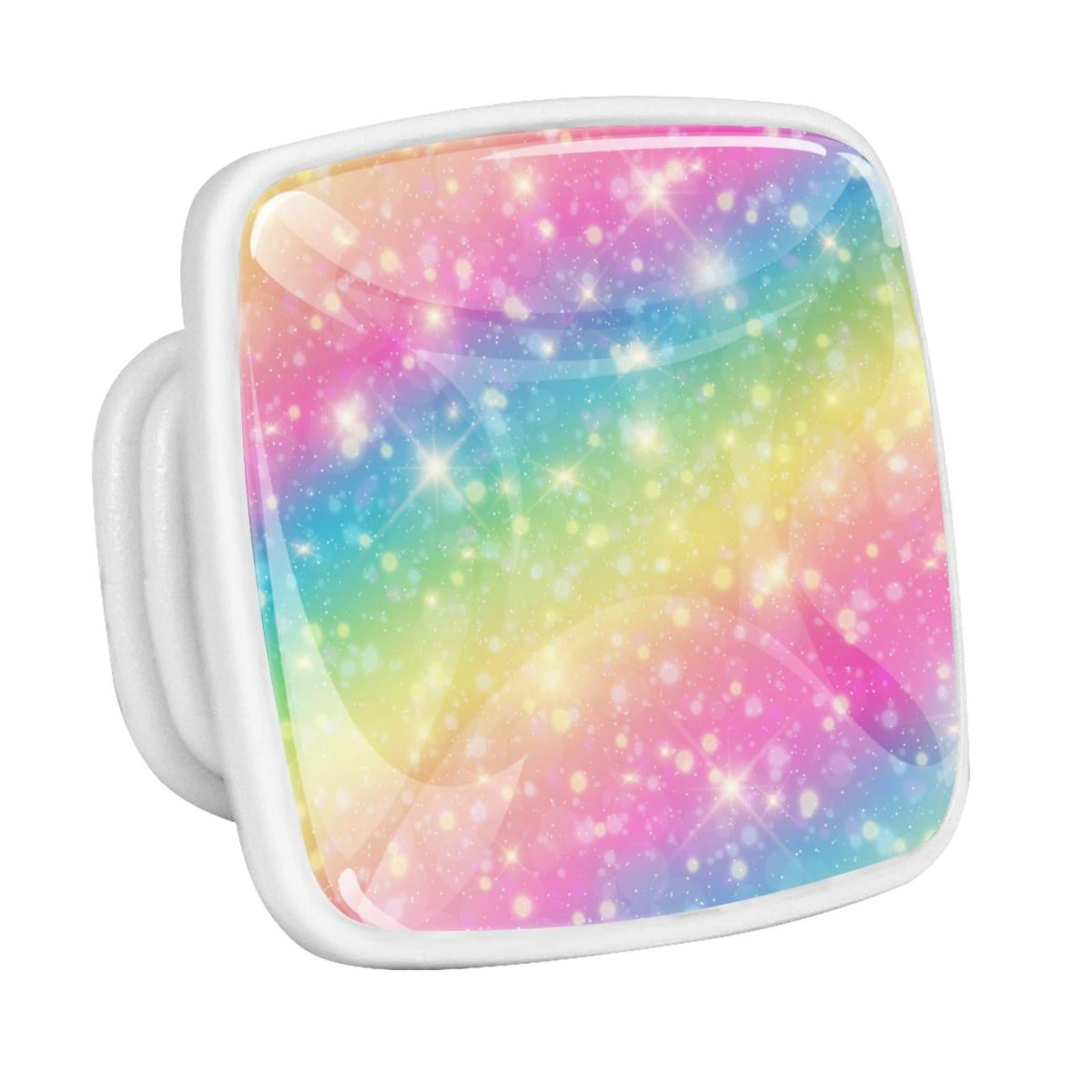 4PCS Square Cabinet Fluorescence Knob Glowing in the Dark Furniture ...