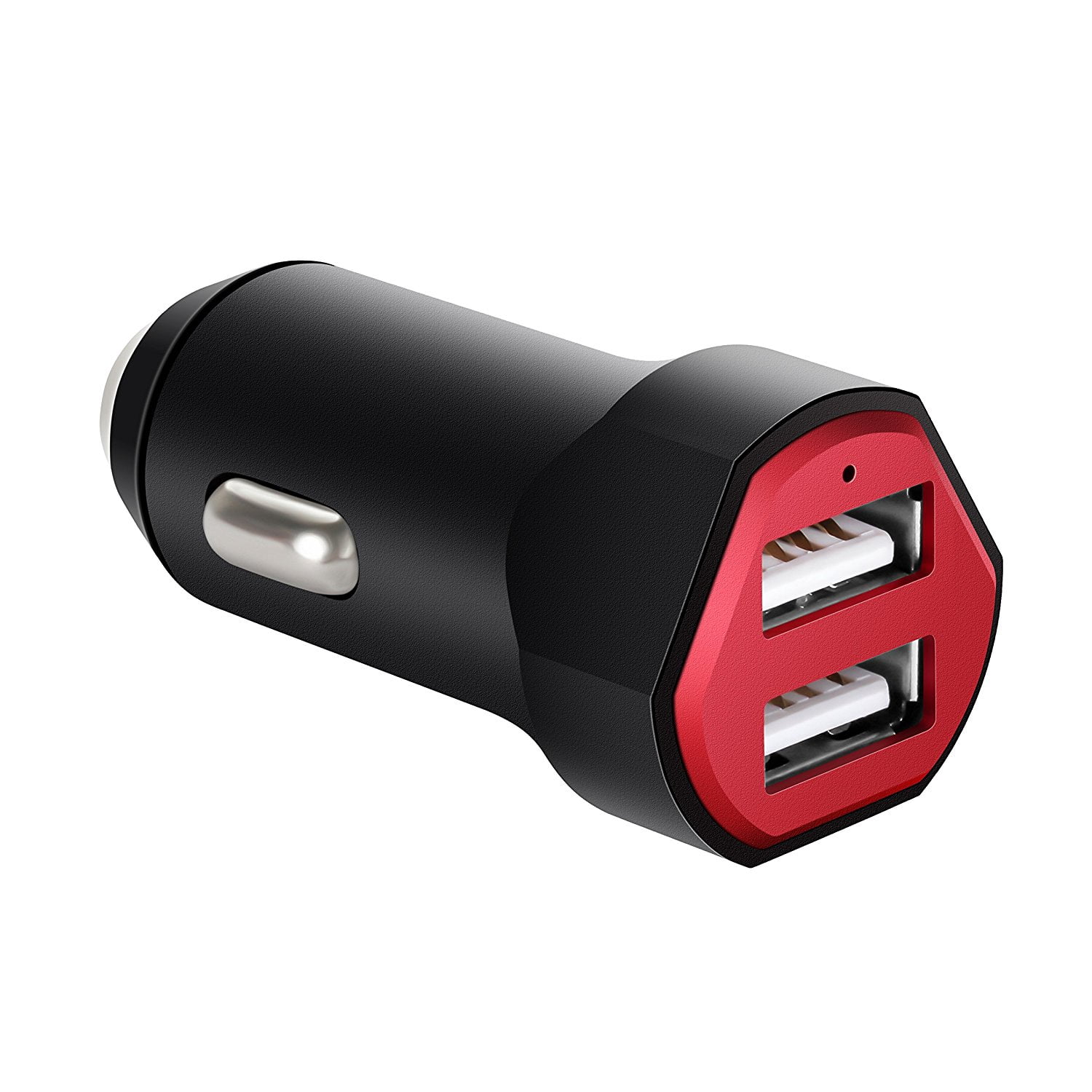 Akiko 24W 4.8A 2-Port Dual USB Port Intelligent Power Car Charger Power ...