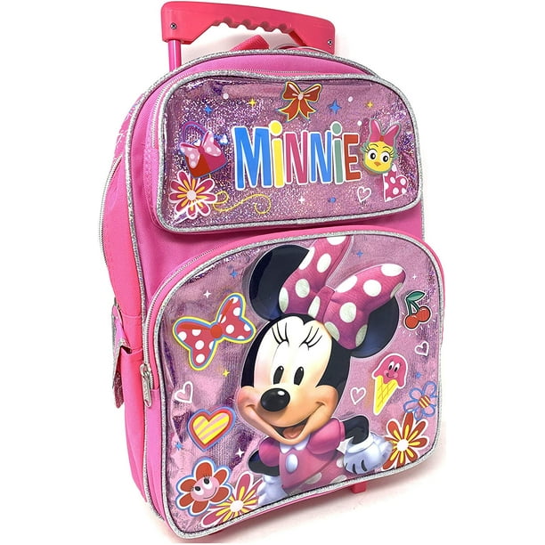 Grupo Ruz - Minnie Mouse 16" Large Rolling School Backpack - 16165 ...