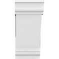 5"W x 12"D x 12"H Standard Traditional Architectural Grade PVC Bracket ...