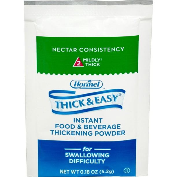 Hormel Health Lab THICK & EASY Clear Thickener Sticks - Nectar - IDDSI ...