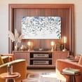 Blue Green TV Dust Cover 50 Inch, Flowers Eucalyptus Leaves Farmhouse ...
