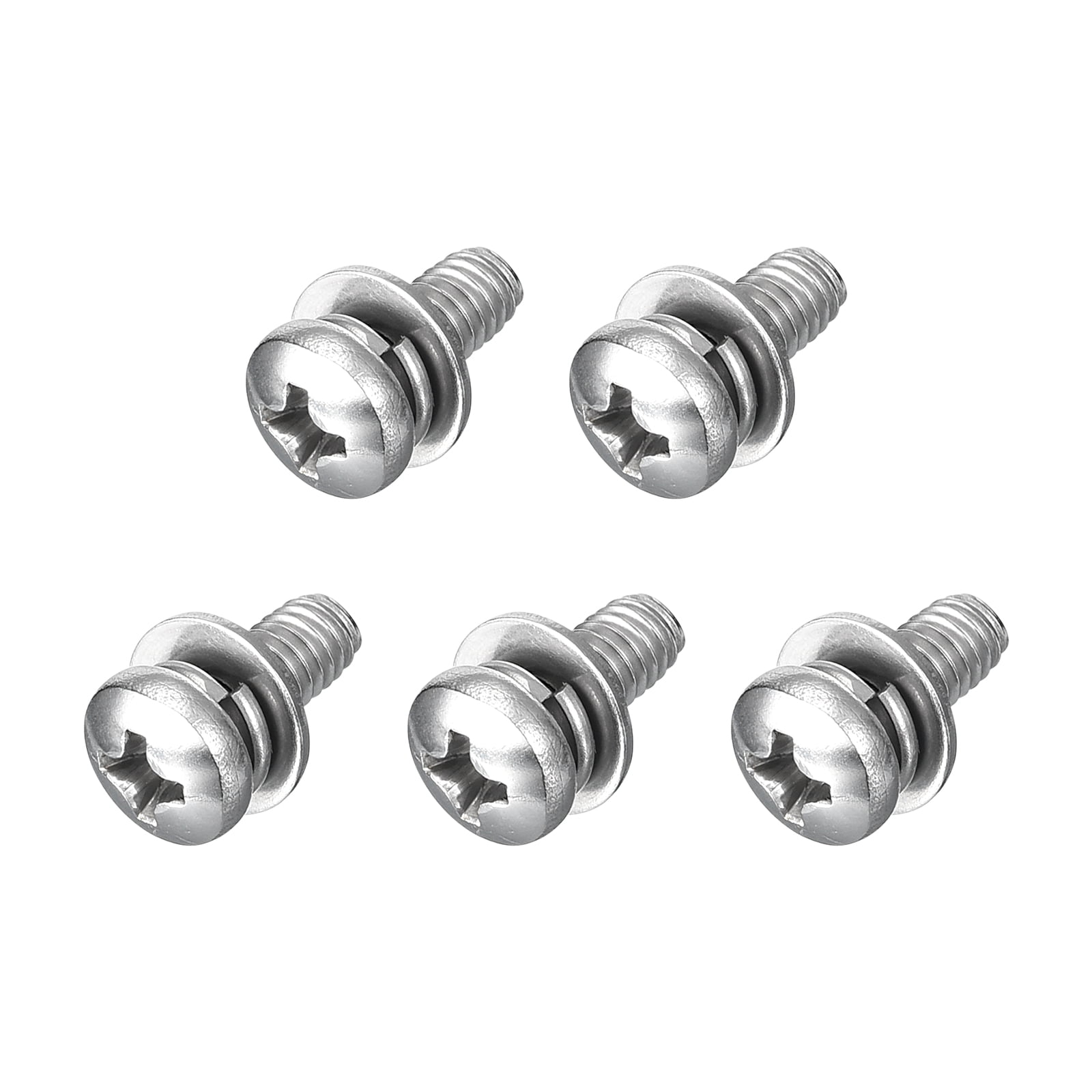 Click here for Uxcell M4 X 10mm 304 Stainless Steel Phillips Pan... prices
