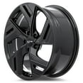 17 Inch Black Alloy Wheel Rim for Lexus IS200t, RTX 83223 17x7.5 5x114 ...