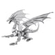 Metal Earth Dragon 3D Metal Model Kit - Silver Dragon - Walmart.com