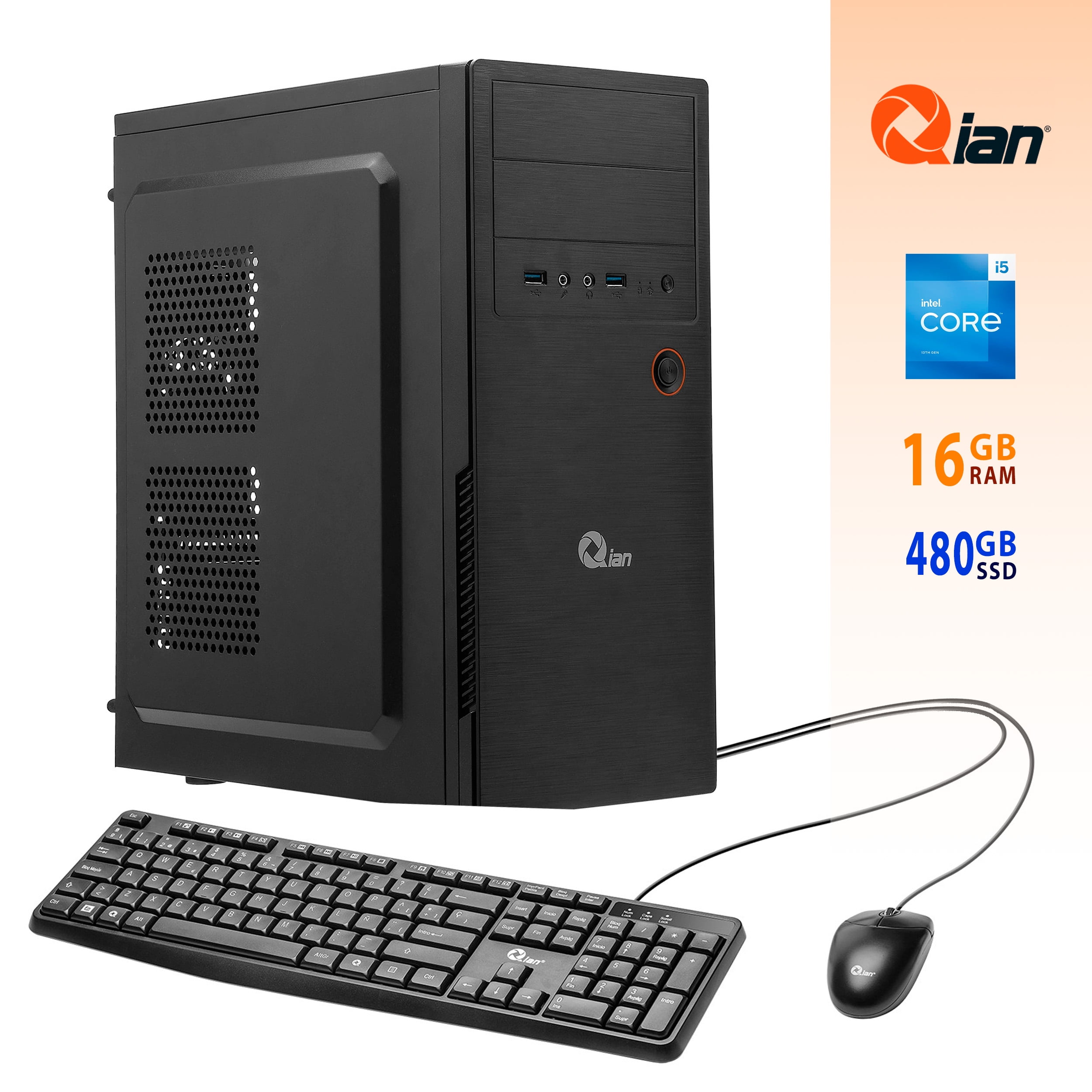 COMPUTADORA PARA OFICINA QIAN QPI-OPCI01-01 INTEL CORE I5 13400 MEMORIA ...