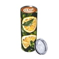 20oz Stainless Steel Mug Reusable Tumbler With Lid And Straw For Hot ...