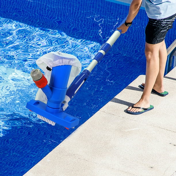 Clairlio Handheld Pool Cleaner Set Detachable Pool Cleaner Suppies for ...