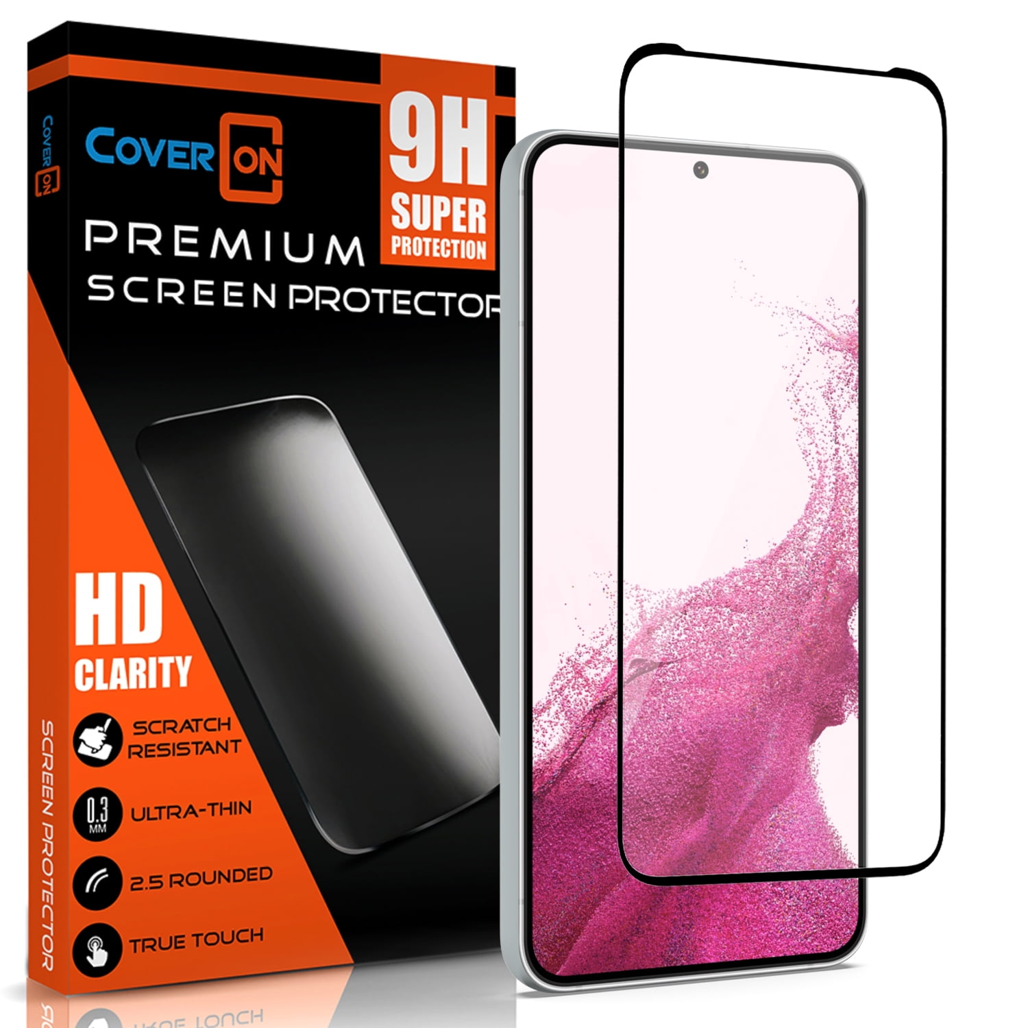 CoverON For Samsung Galaxy A54 Screen Protector Tempered Glass - 98% ...