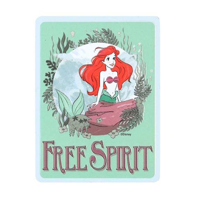 disney 90161135-s ariel free spirit embossed tin magnet - Walmart.com