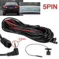 5 Pin HD Car Rear View Camera Reverse 4 Night Vision Video Camera Wide ...