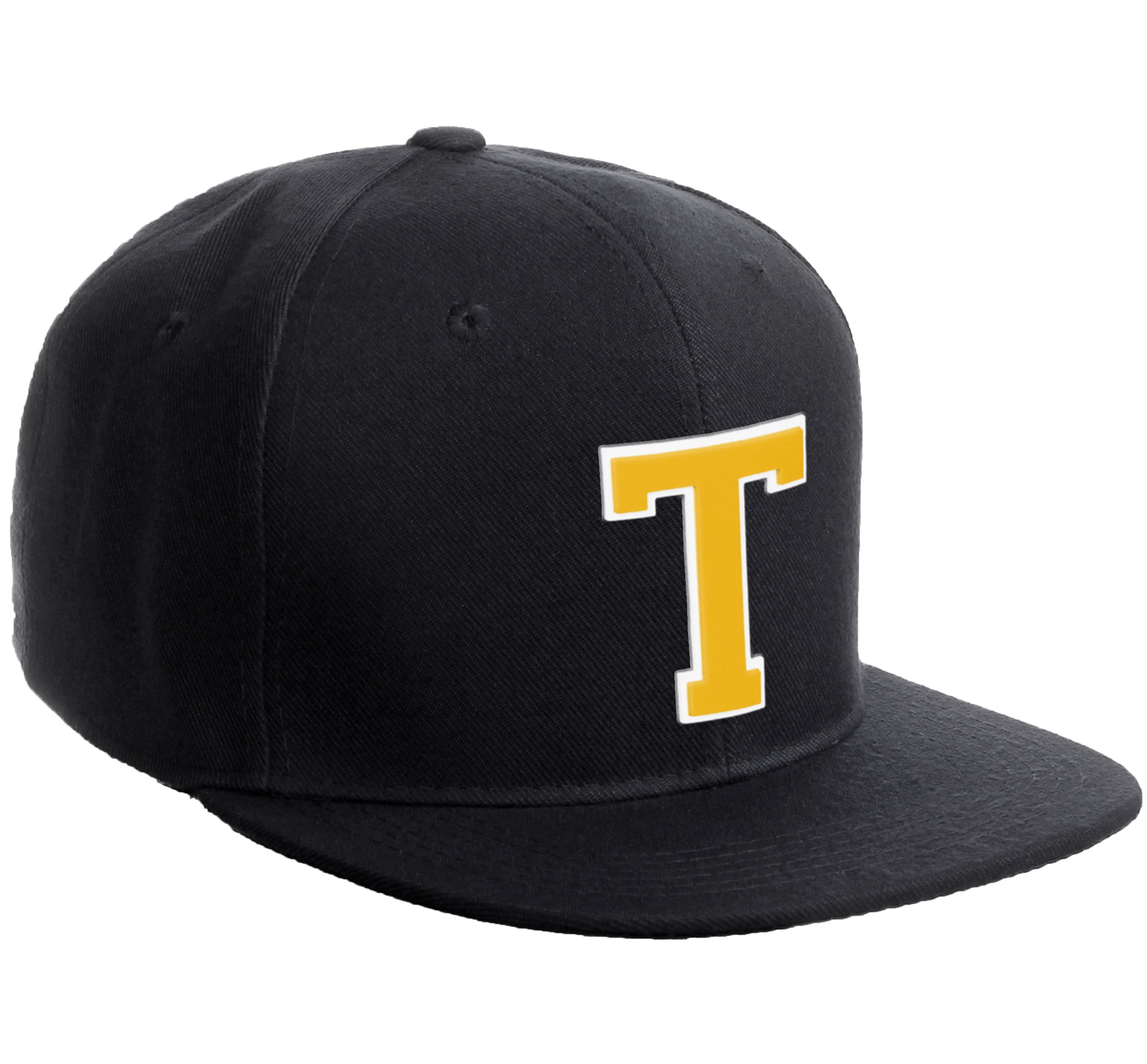 Daxton Classic Snapback Hat Custom A to Z Initial Varsity Letters ...