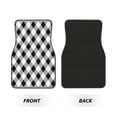 Car Foot Mat Four Piece Set Crystal Velvet Non Slip Bottom Quick ...