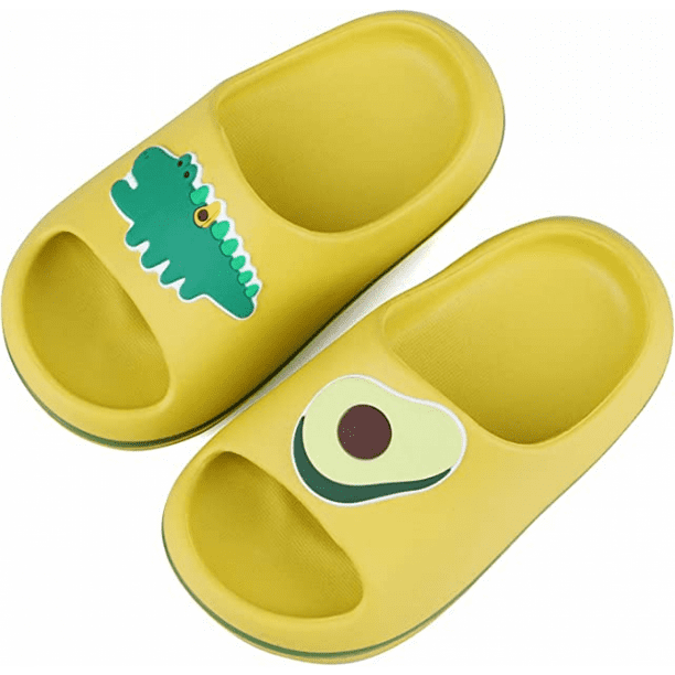 Boys Slide Sandals Children Summer Slipper Kids Fruit Beach Slipper ...