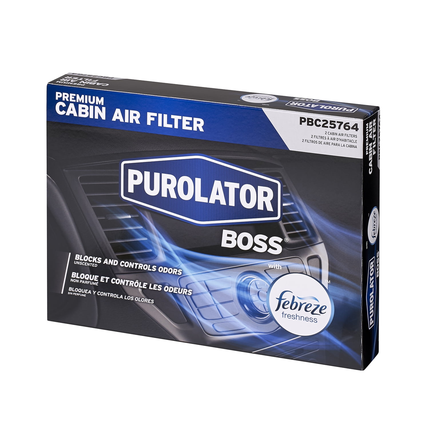 Purolator Cabin Air Filter with Febreze Freshness Purolator BOSS ...