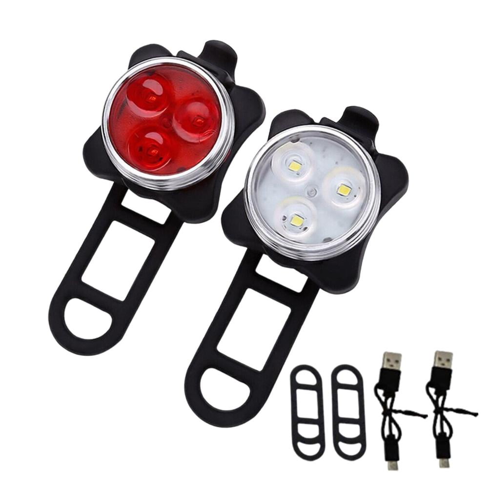 Tohuu Bicycle Safety Lights Waterproof Mini Bike Light Set Bike ...