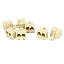Telephone Splitter NECABLES 3-Way Phone Splitter - RJ11 6P4C Telephone ...