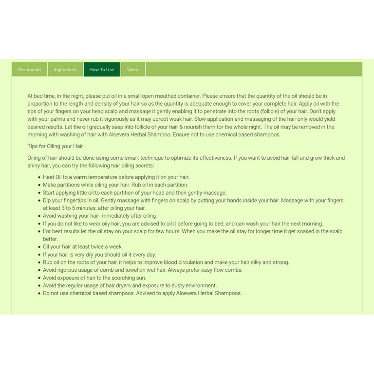 Stay On Oil How To Use Video