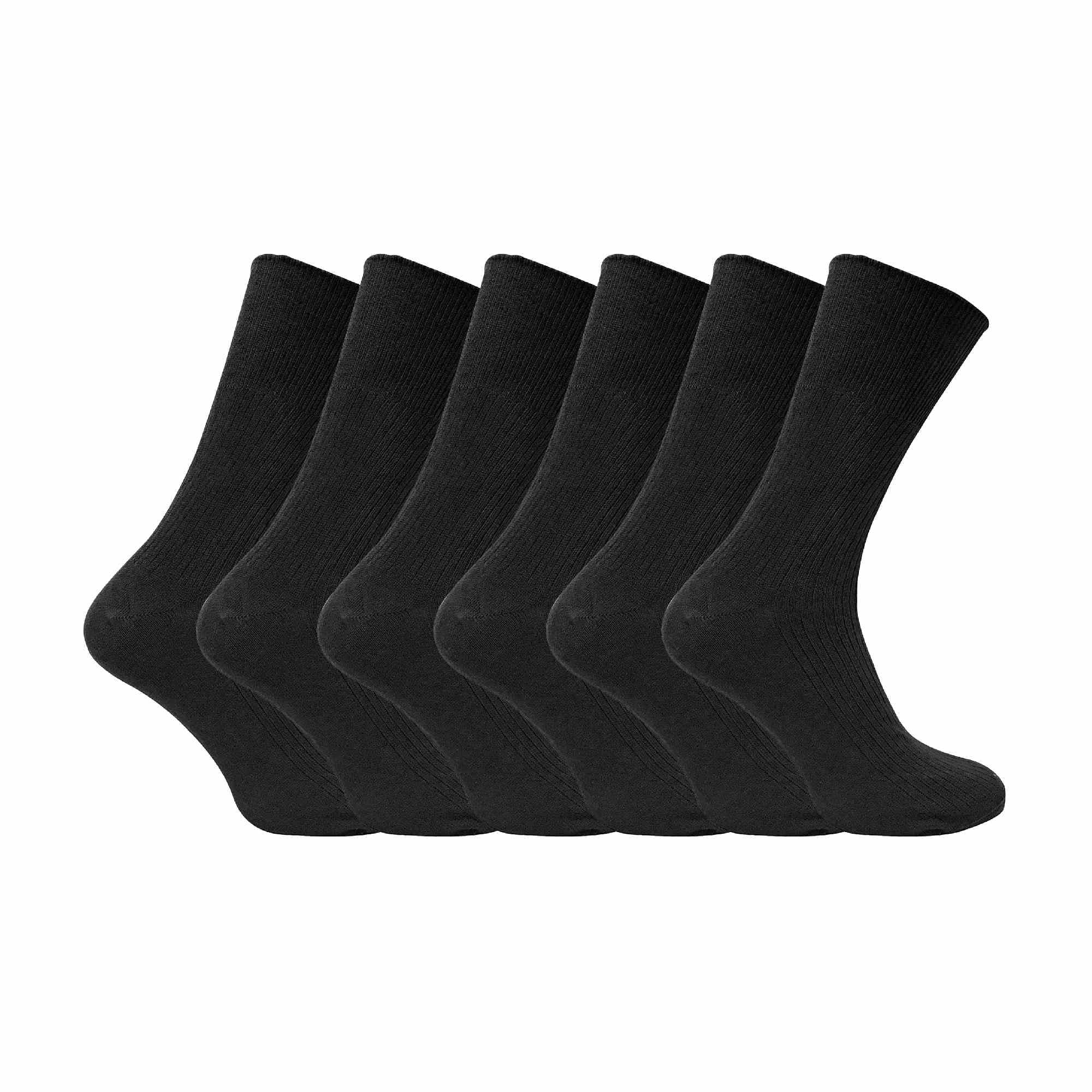 Click here for Sock Snob - 6 Pairs Mens Breathable Cotton Non Ela... prices