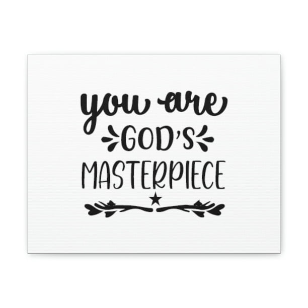 Scripture Walls You Are God's Masterpiece Ephesians 2:10 Star Christian ...